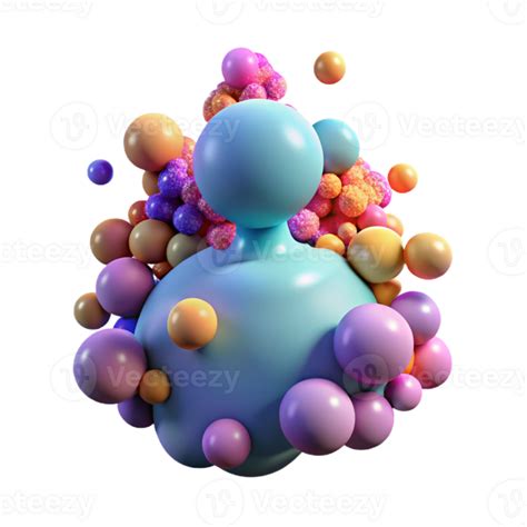 Dramatic Modern A Cloud Of Colorful Particles Forming A Human Silhouette Particle Physics