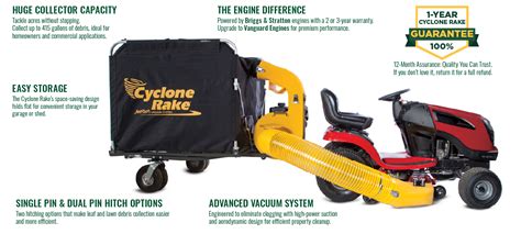 Americas 1 Lawn And Leaf Vacuum Cyclone Rake