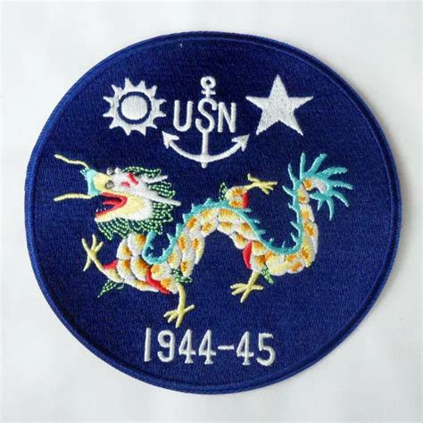 Ww2 Chinese Usn Bomber Squadron Dragon Patch Pilot Jacket Embroidered Patch £838 Picclick Uk