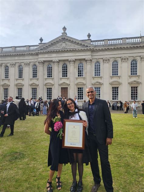 I Am Proud To Share That I Have Graduated From The University Of Cambridge With A First Class