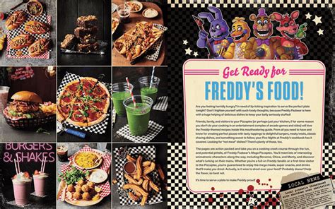 New Preview For The Official Cookbook R Fivenightsatfreddys