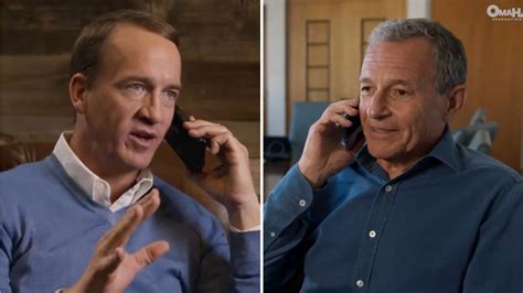 Peyton Manning Pitches ‘omaha Section Of Epcot To Bob Iger Disney By