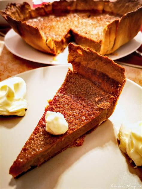 Tarta De Calabaza El Postre Del Día De Acción De Gracias Caracol Viajero
