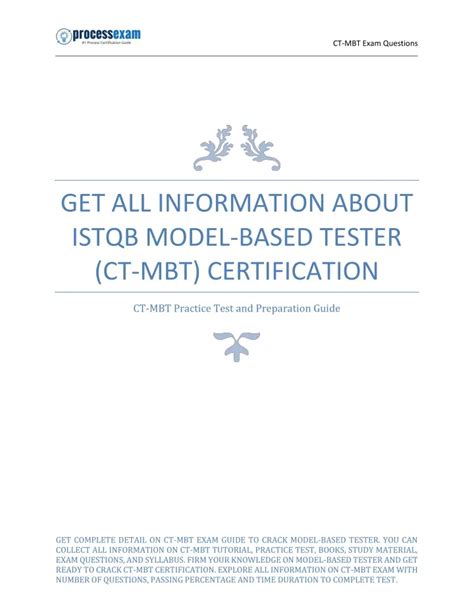 PPT Get All Information About ISTQB Model Based Tester CT MBT Certification PowerPoint