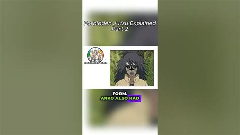 Forbidden Jutsu Explained Part 2 Shorts Youtubeshorts Fyp Anime Naruto Learning Knowledge