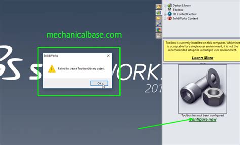 Solidworks Toolbox Not Working Kawevqgrey