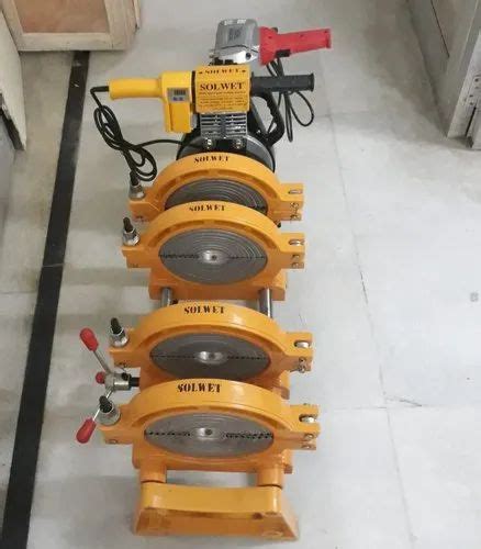 Butt Fusion Hdpe Pipe Jointer Machine 2 Kw Capacity 40mm 160mm At Rs 28000 Piece In Bhopal