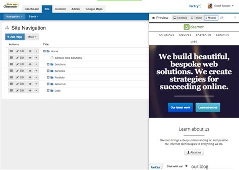 webtop content preview feature farcry dev forum