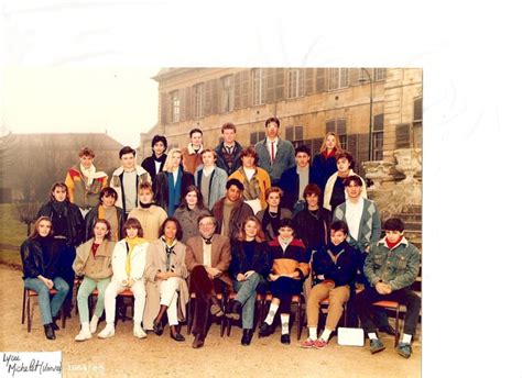 Photo De Classe Terminale B2 1984 1985 De 1985 Lycée Michelet