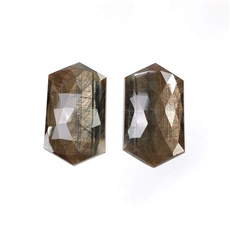 Chocolate Sapphire Gemstone Rose Cut Slices 3875cts Natural Untreated