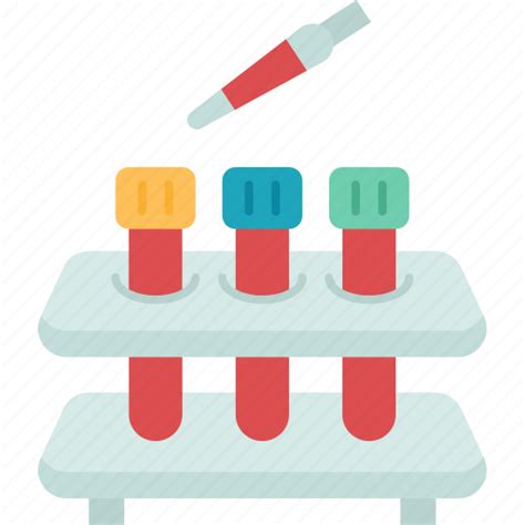Blood Test Sample Laboratory Analysis Icon Download On Iconfinder