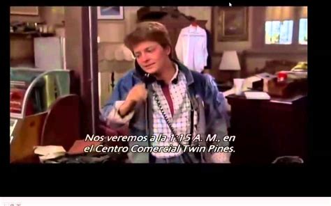 Back To The Future I Marty McFly Quote I Am Late For School YouTube