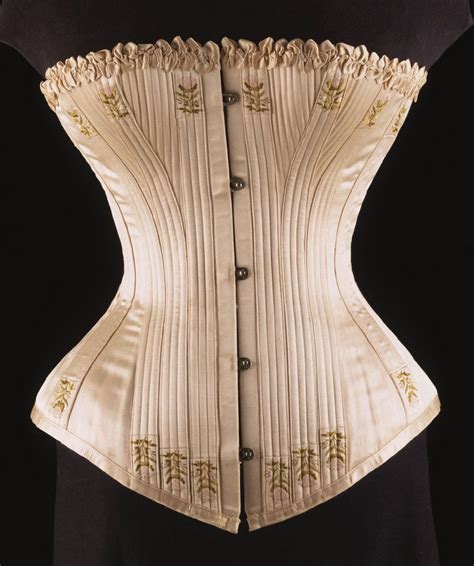 Philadelphia Museum Of Art Collections Object Womans Corset 1890 Victorian Corset Vintage
