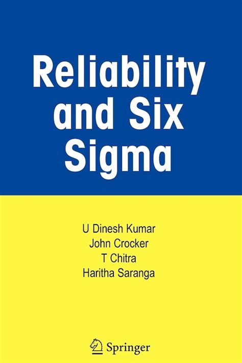 Reliability And Six Sigma Indigo