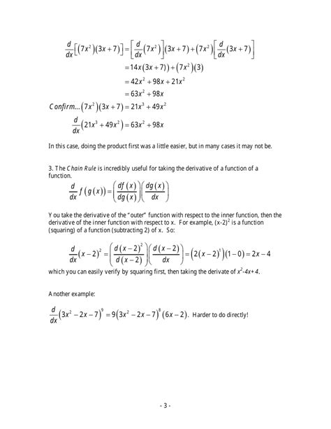 Differential Calculus Cheat Sheet Paul A Jargowsky Download
