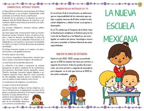 Nueva Escuela Mexicana Preescolar Pdf Image To U