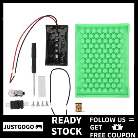 Justgogo Science Learning Circuit Kit Simple Safe Operation Shopee