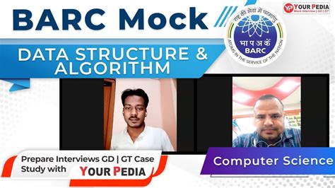 Data Structure And Algorithm Mock Interview For Barc Cse Prepare Barc
