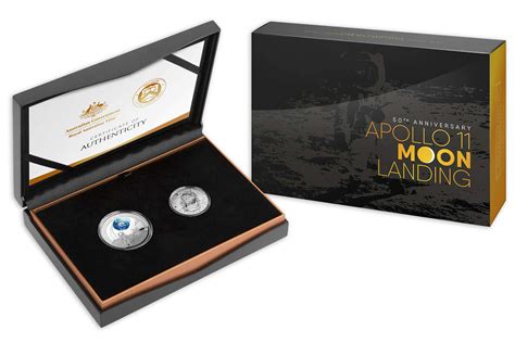 U S And Australia Th Anniversary Moon Landing Set Available CoinNews