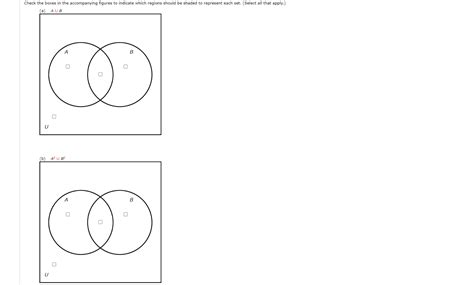 Solved Check The Boxes In The Accompanying Figures To Chegg