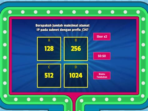 Soal Ip Address Dan Subneting Gameshow Quiz