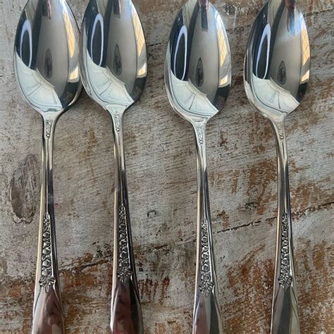 Wm Rodgers Dining Set Of 4 Wm Rodgers Original Rodgers Silver Plate