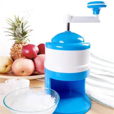 320ml Mini Snow Manual Crushed Ice Machine Ice Crusher Ice Shaver