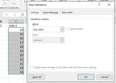 Visualization Of The Data Validation Menu Download Scientific Diagram