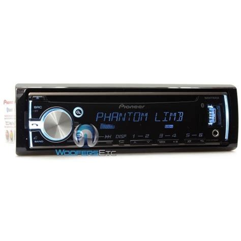 DEH-X6700BT - Pioneer 1-DIN In-Dash CD/MP3/Bluetooth Stereo Receiver