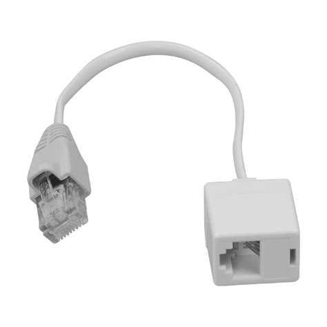Rj11 Socket To Rj45 Plug Adaptor Mills Ltd Londons Leading Supplier