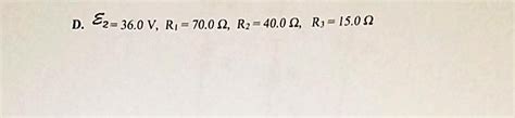 Solved II PARALLEL Calculate The Following For Each Chegg Com