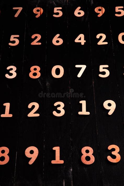 Digital Background With Numbers Texture Of Random Numbers Figures
