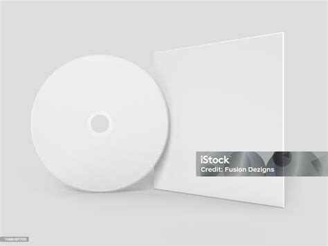 커버 봉투가 있는 공 Cd 모형 그래픽 또는 기업 아이덴티티 비즈니스 디자인을 위한 포장 모형의 디자인 템플릿입니다 3d 렌더링