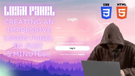 Creating An Impressive Login Panel In Just 5 Minutes Using Htmlandcss