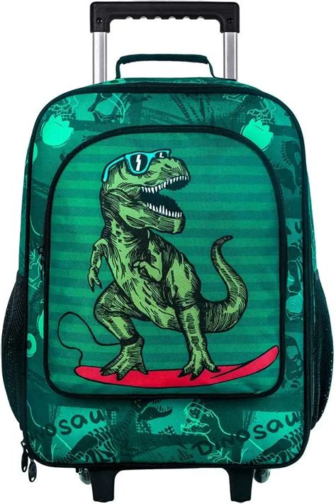 چمدان بچه گانه با چرخ برای دختران و پسران، حمل بار روی چمدان برای