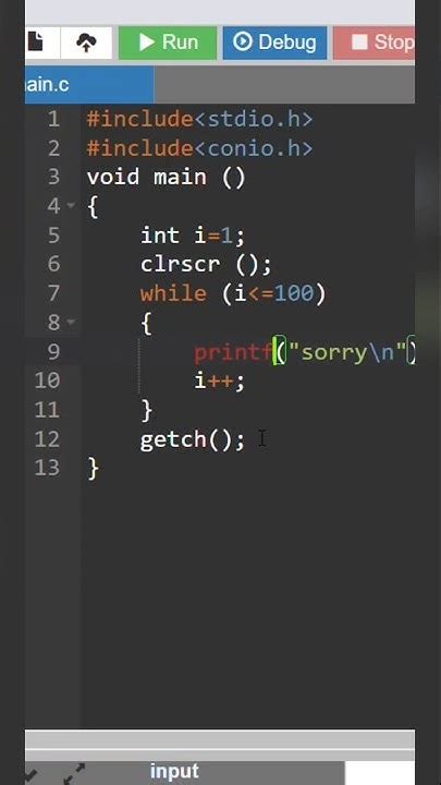 Say Sorry In Programming Language 😎program Shorts Coding Viral