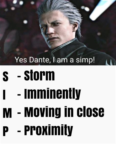 Yes I Am A Simp Rdevilmaycry