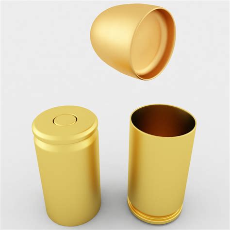 9x18 Makarov Cartridge 3d Model By Plutonius3d