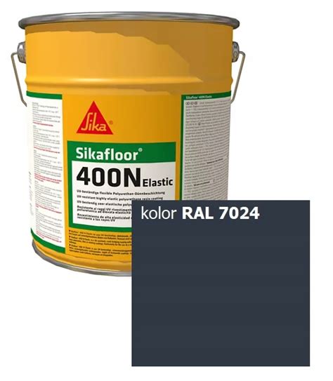 Sika Sikafloor 400N Elastic 6 Kg RAL7024 Kolor GRAFITOWY 7612895589732