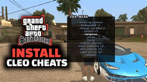 Cleo Cheats For GTA San Andreas Android Kaarma YouTube