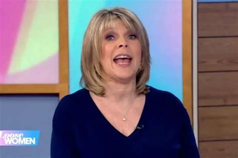 ITV Loose Women S Ruth Langsford Shares Eamonn Holmes Sex Confession As It Gets Her Going