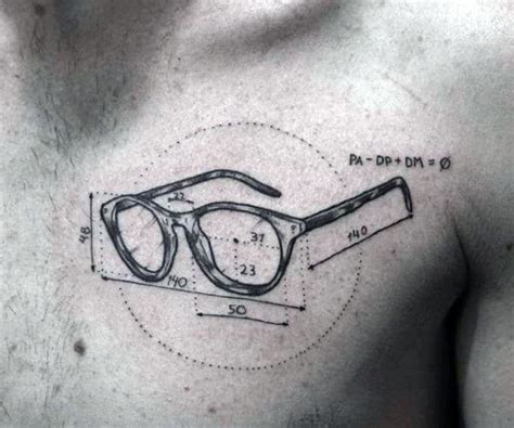 30 Glasses Tattoo Designs For Men 2023 Inspiration Guide