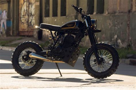 Honda Xr250 Tornado Scramblertracker Tampang Klasik Dan Minimalis