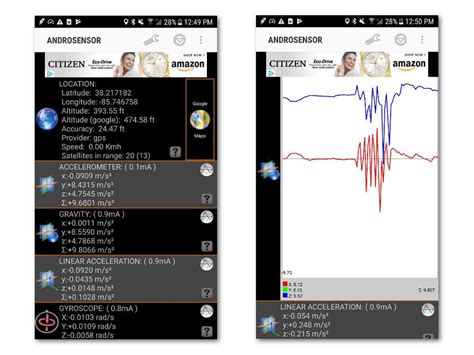 Gallery Android Apps That Make Use Of Your Device S Built In Sensors Techrepublic