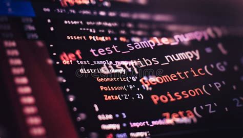 Python Code Computer Screen Mobile Application Design Concept Stock