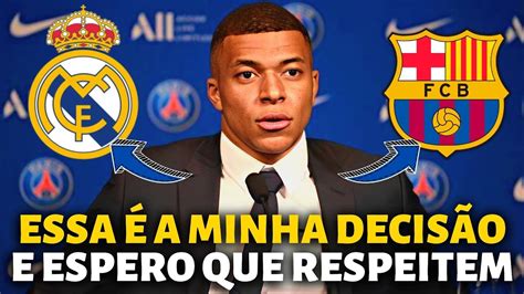 URGENTE MBAPPÉ ACABA DE PARALISAR O MUNDO DO FUTEBOL NINGUÉM