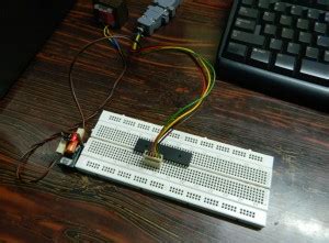 ISP Programmer Burner With Circuit Diagram For AVR Atmega Micro Controller