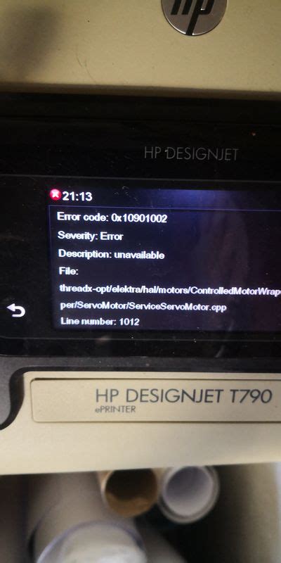 T790 Printer Will Not Start Hp Support Community 8583488