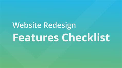Comprehensive Website Redesign Checklist Northward
