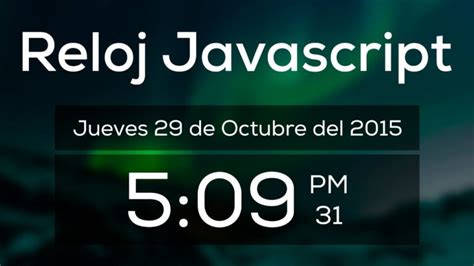 Aprende A Colocar Un Reloj En Tu Sitio Web Con Html En Minutos